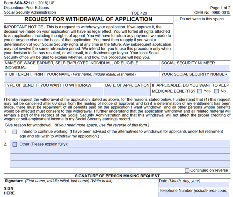 Reversing a Social Security Benefits Claiming Decision